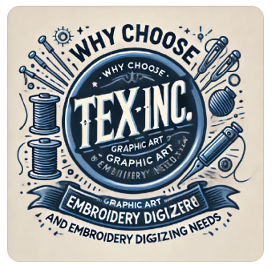 Why Choose TEX Inc. for All Your Graphic Art and Embroidery Digitizing ...