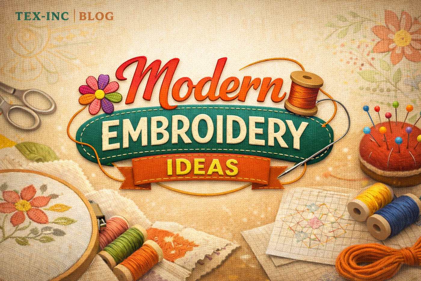 Modern Embroidery Ideas: Where Craft Meets Tech | TEX Inc
